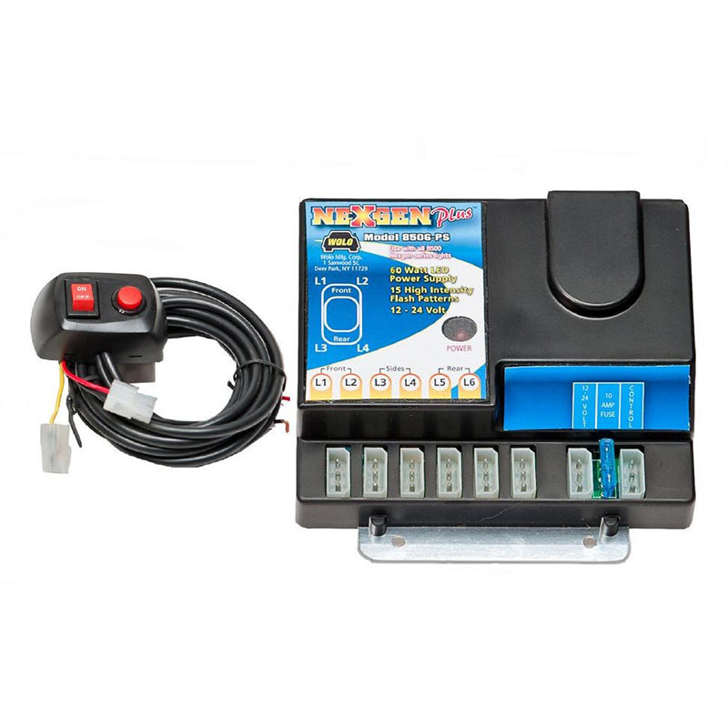 Wolo 8506-PS 60-Watt 6-Outlet Power Supply | XDP