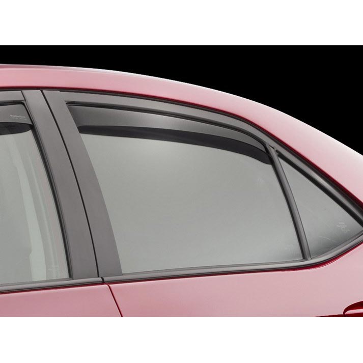 WeatherTech 85196 Dark Smoke Rear Side Window Deflectors | XDP