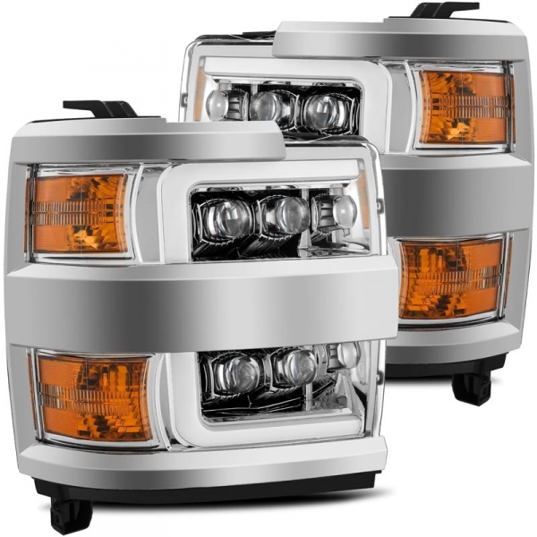 AlphaRex 880228 NOVA-Series Chrome LED Projector Headlights | XDP