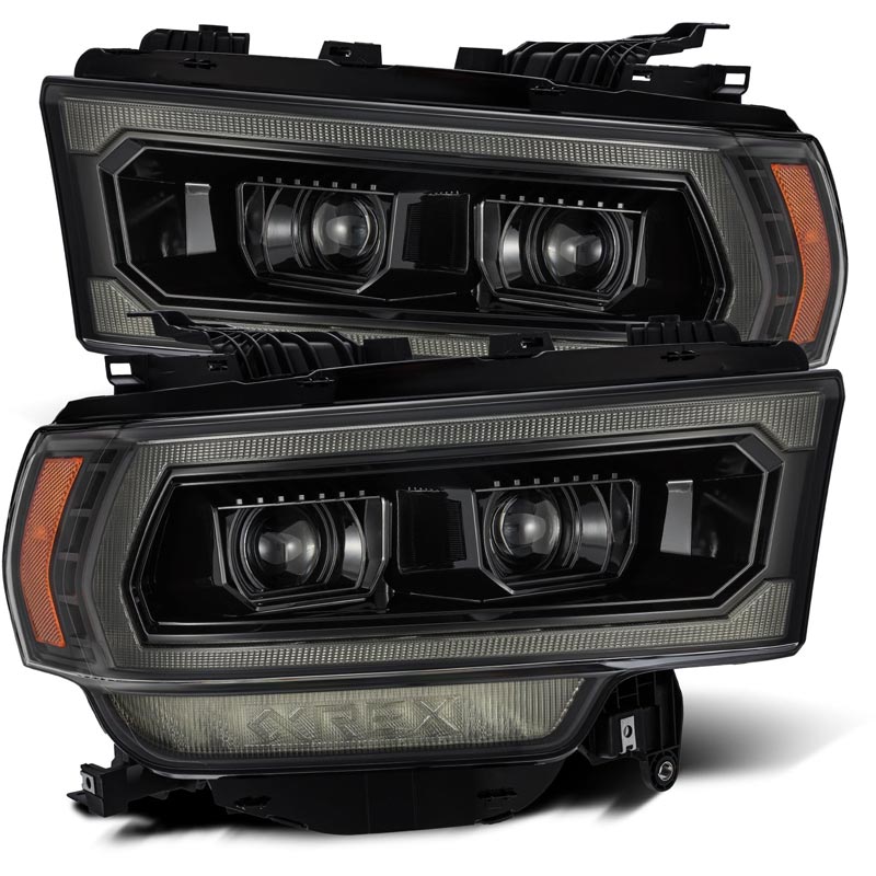 AlphaRex 880549 LUXX-Series Alpha-Black LED Projector Headlights | XDP