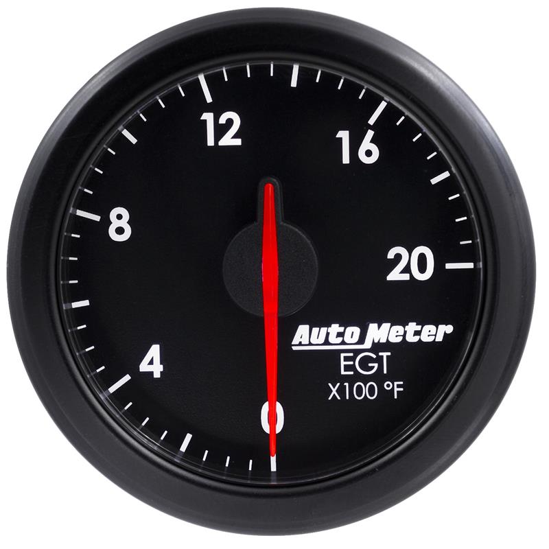 Auto Meter 9145-T Black AirDrive Series Pyrometer Gauge | XDP