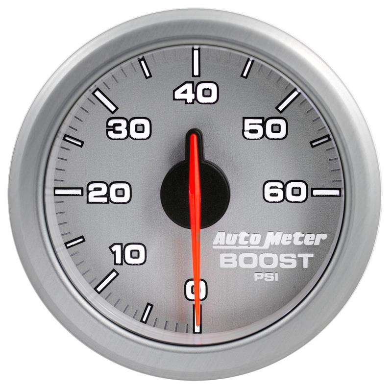 Auto Meter 9160-UL Silver AirDrive Series Boost Gauge | XDP