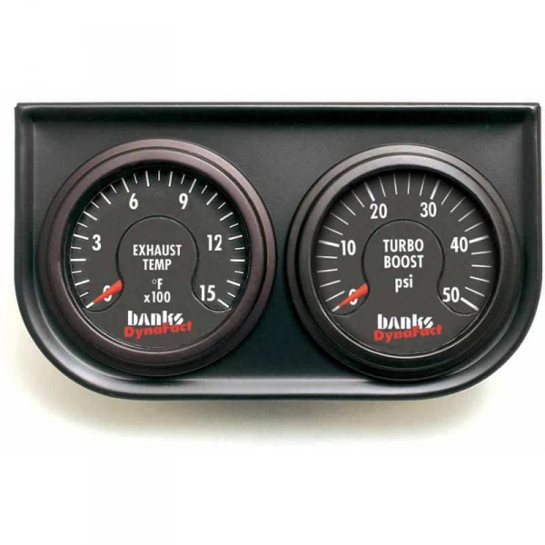 Banks Power Electronic Pyrometer & Boost Gauge Assembly 64507 | XDP
