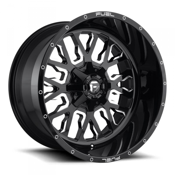 Fuel D61120901857 Stroke D611 1-PC Wheel - Gloss Black - Milled | XDP