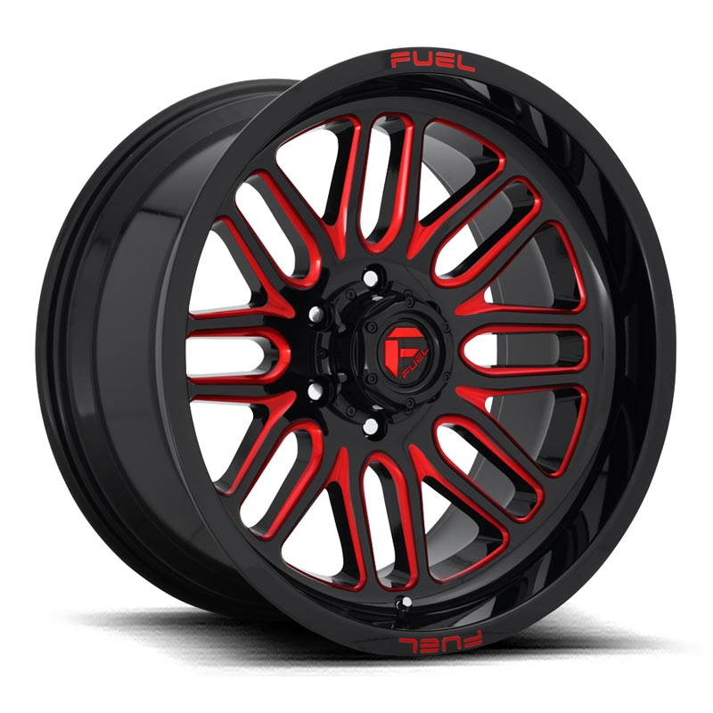 Fuel D66320007347 Ignite D663 1-PC Wheel - Gloss Black - Candy Red | XDP
