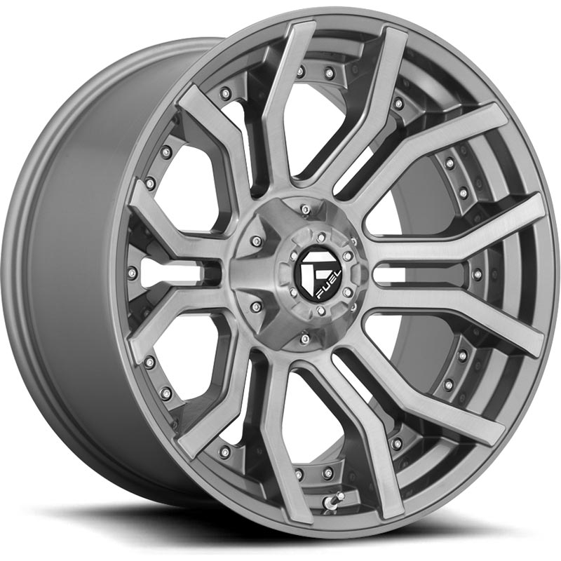 Fuel Rage D713 1-PC Wheel - Platinum | XDP