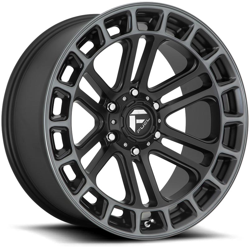 Fuel D72020908950 Heater D720 1-PC Wheel - Matte Black - Dark Tint | XDP