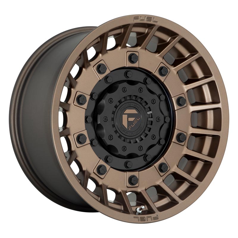Fuel Militia D725 1-PC Wheel - Matte Bronze - Black | XDP