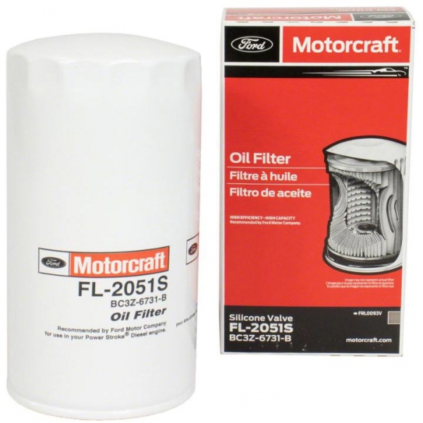 2011-2019 FORD POWERSTROKE MOTORCRAFT OIL FILTER, 53% OFF