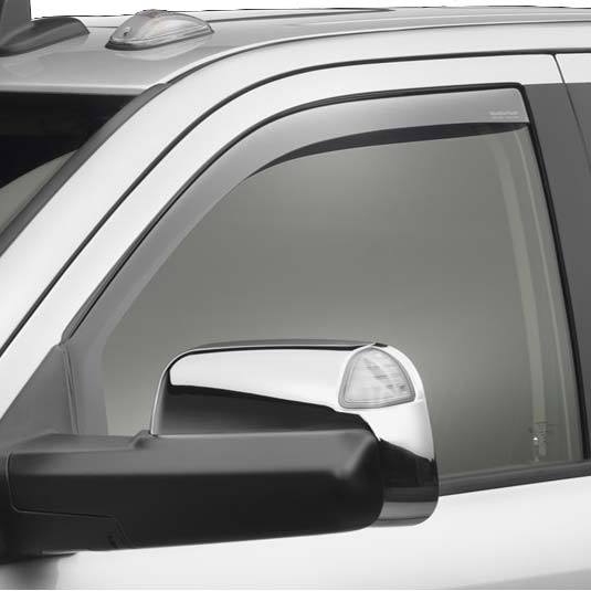 WeatherTech 70095 Light Smoke Front Side Window Deflectors | XDP