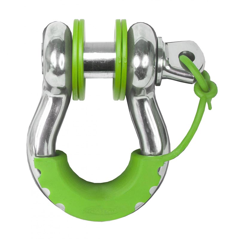 Daystar KU70059FG D-Ring Locking Isolator With Washers (Fluo. Green) | XDP