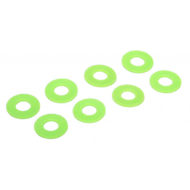 Daystar KU71074FG D-Ring / Shackle Washers (Fluorescent Green) | XDP