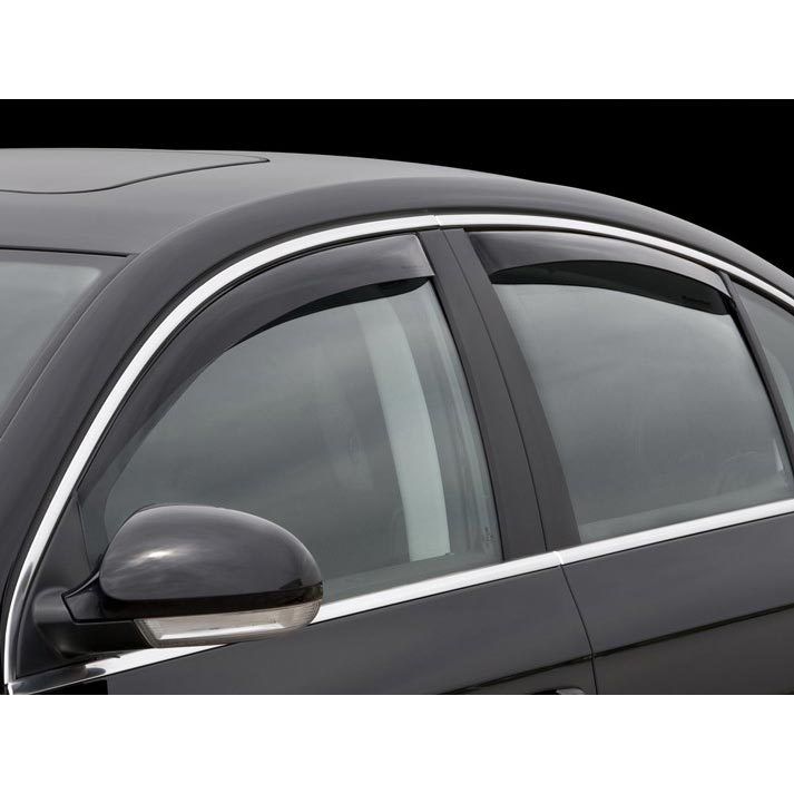 WeatherTech 82419 Dark Smoke Side Window Deflector Set | XDP