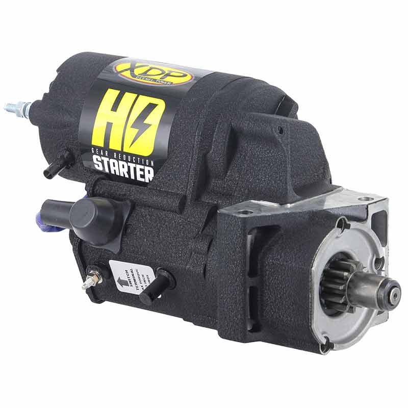 XDP HD Gear Reduction Starter (New) Wrinkle Black XD250 - GM 6.2L/6.5L ...