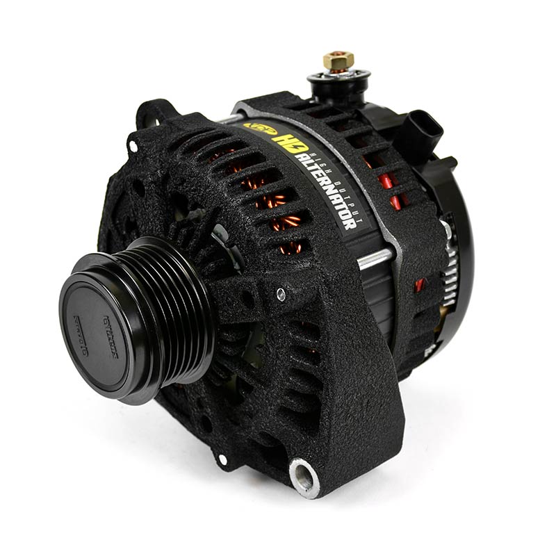 XDP HD High Output Alternator (New) Wrinkle Black XD350 - 6.6L Duramax ...