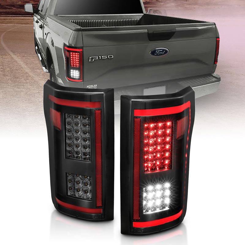 Anzo 311294 Smoked LED Tail Lights With Sequential Turn Signal | XDP