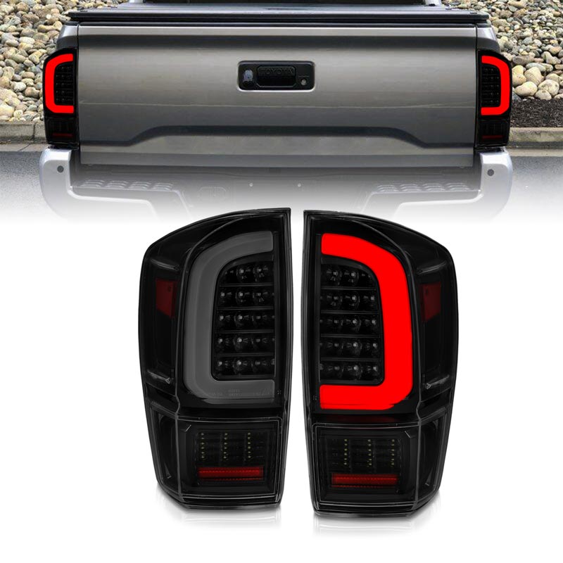 Anzo 311401 Smoked LED Tail Lights With Sequential Turn Signal | XDP