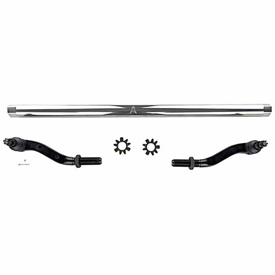 Apex Chassis KIT126 Extreme Duty Tie Rod Assembly (Polished Aluminum) | XDP