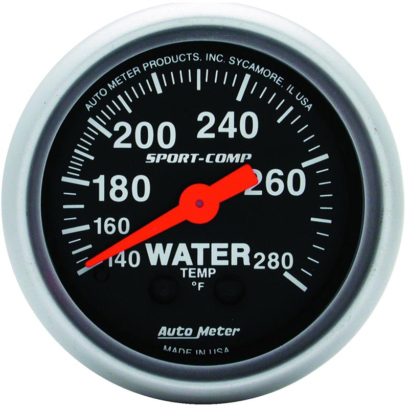 Auto Meter 3331 Sport-Comp Water Temp Gauge | XDP