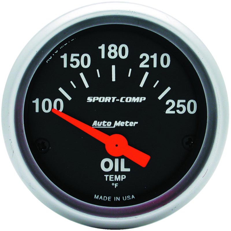 Auto Meter 3347 Sport-Comp Oil Temp Gauge | XDP