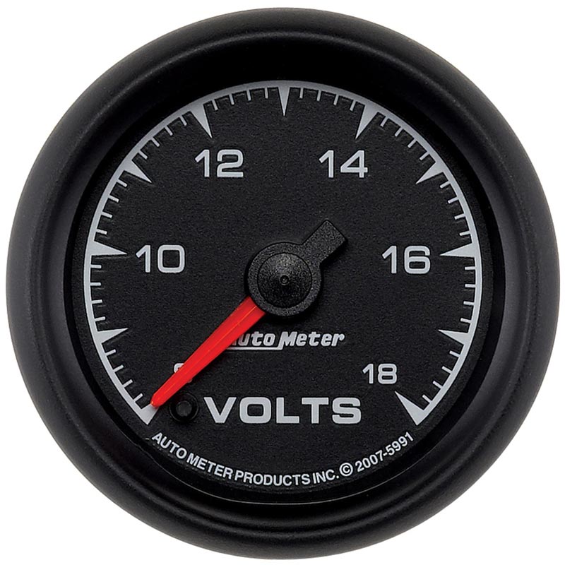 Auto Meter 5991 ES Series Voltmeter Gauge | XDP