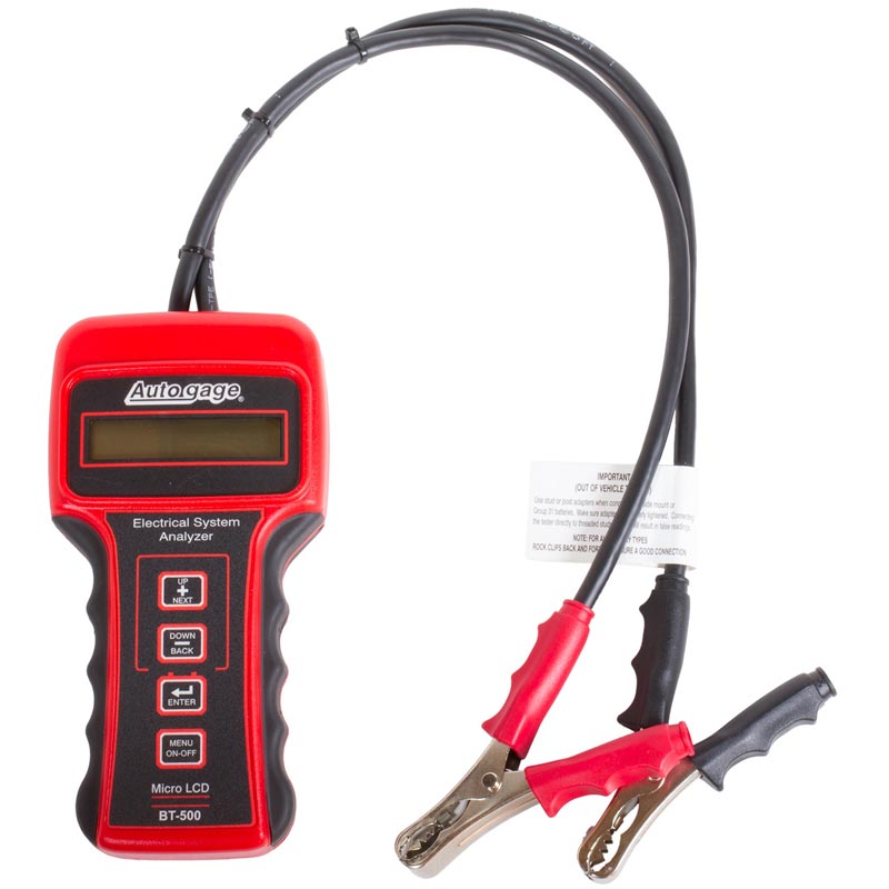 Auto Meter BT-500 Autogage Battery Tester | XDP
