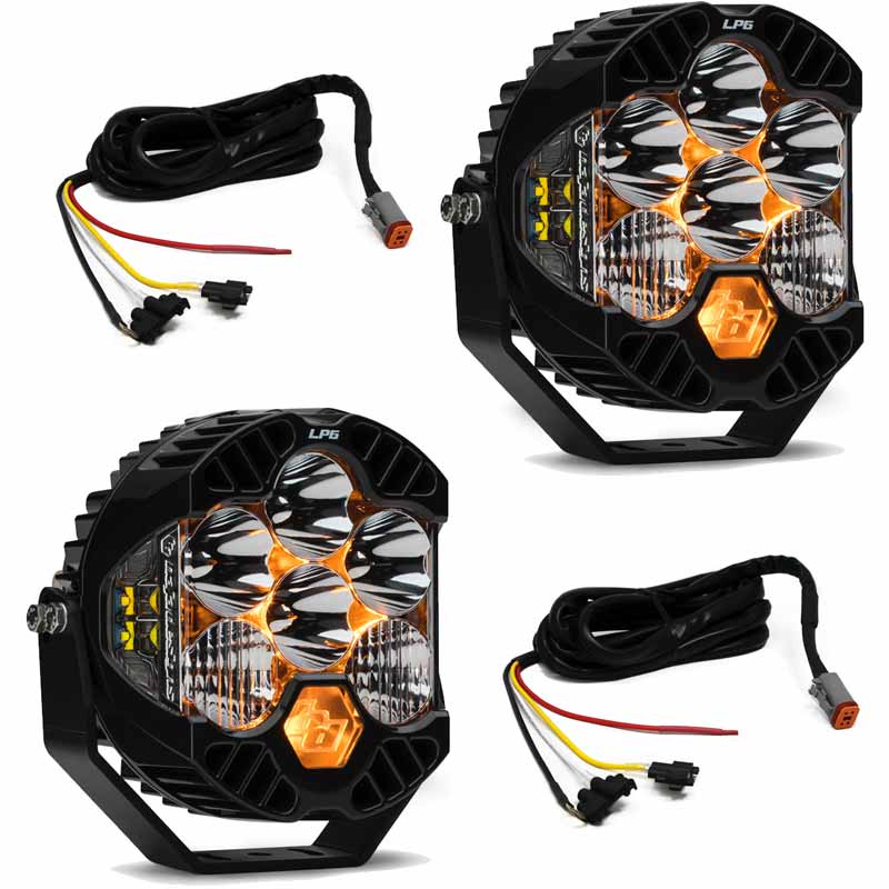 Baja Designs 447671UP LP6 Pro Bumper LED Light Kit (Upfitter) | XDP