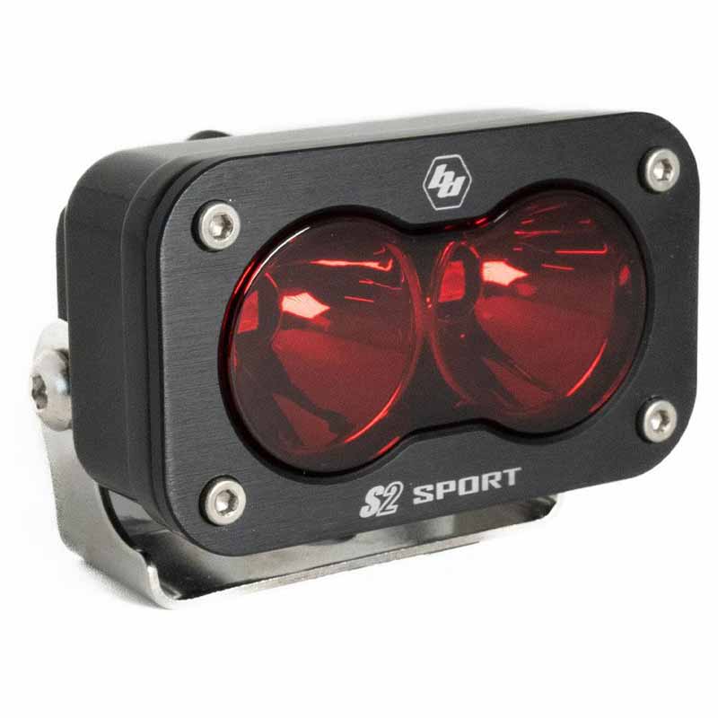 Baja Designs 540001RD S2 Sport Red Spot LED Pod Light | XDP