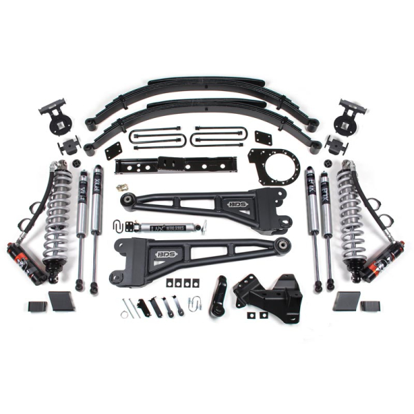 BDS Suspension BDS1562FPE 7" Radius Arm Coilover Performance Elite Lift ...