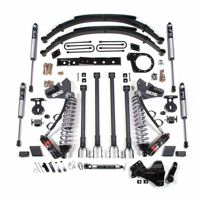 BDS Suspension BDS1572FPE 7" Coilover 4-Link Performance Elite Lift Kit ...