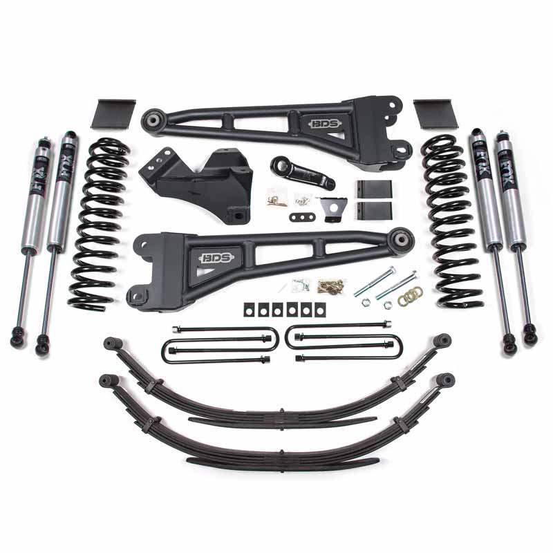 BDS Suspension BDS1593FS 6" Radius Arm Lift Kit W/Fox 2.0 Series Shock ...