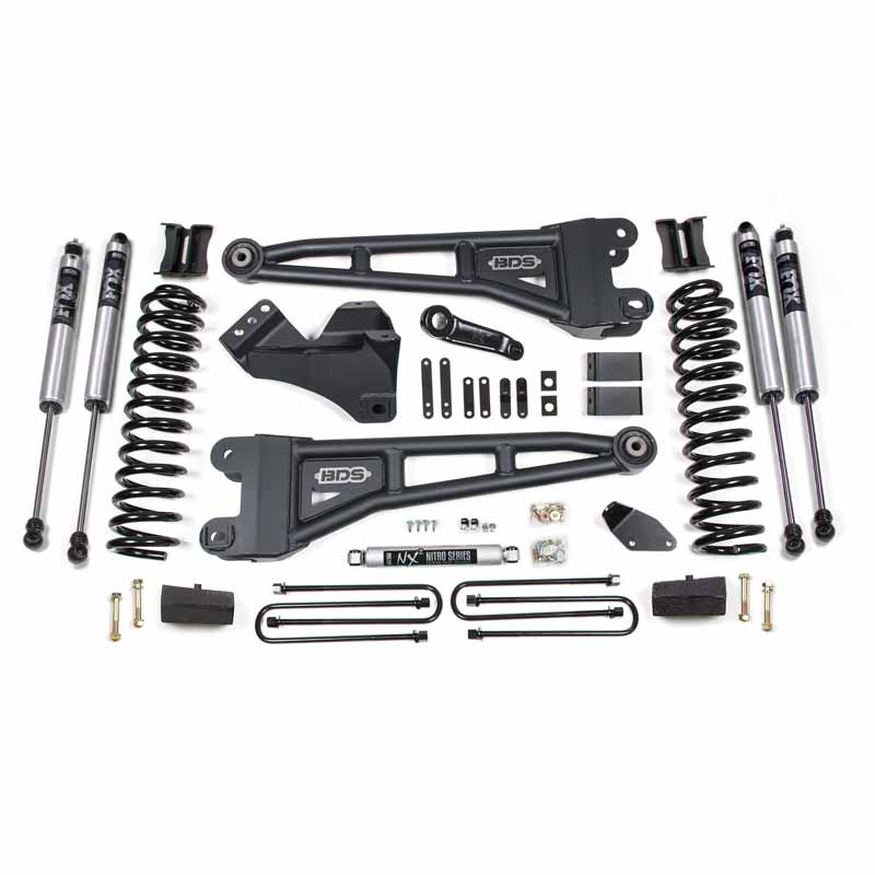BDS Suspension BDS1937FS 4" Radius Arm Lift Kit With Fox 2.0 Shocks | XDP