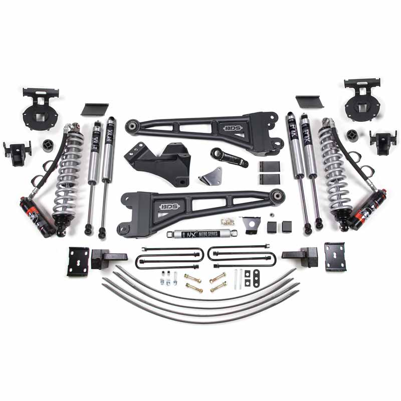 BDS Suspension BDS1946FPE 6" Coilover Radius Arm Perf Elite Lift Kit | XDP