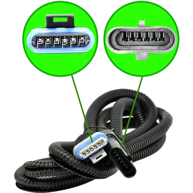 Bostech WH01857 PMD 72" Extension Harness (Fits Grey Stanadyne Module ...