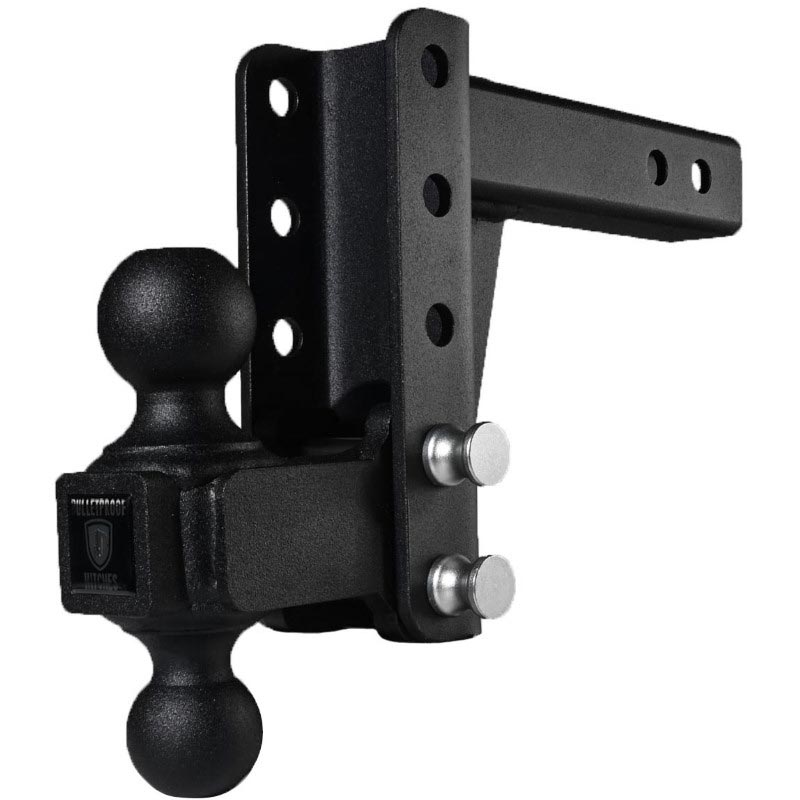 BulletProof Hitches 2" Medium Duty 4" Drop/Rise Hitch (14,000LB ...