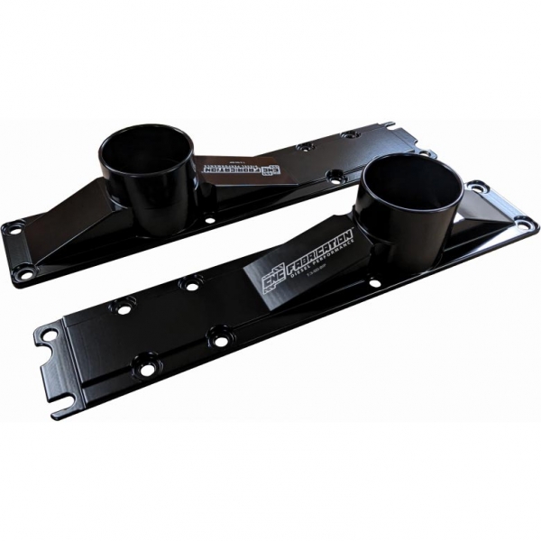 CNC Fabrication 423009 Billet Intake Plenum - Black | XDP