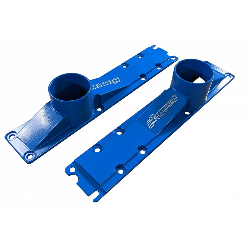 CNC Fabrication 423010 Billet Intake Plenum - Blue | XDP