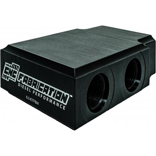 CNC Fabrication 425001 In-Line Transmission Filter Bypass Manifold | XDP