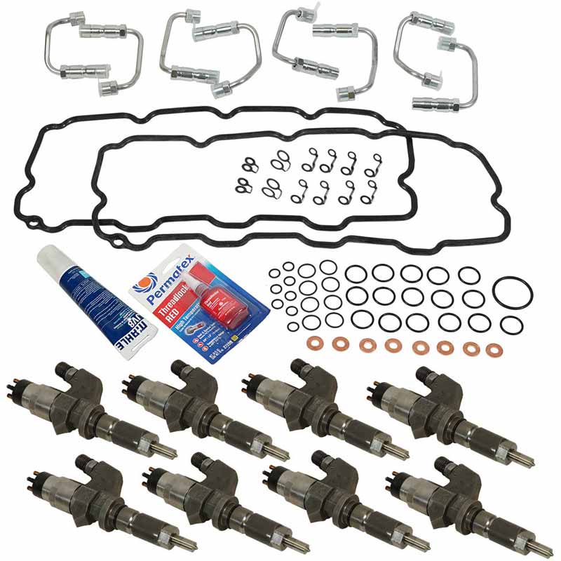 BD Diesel 1050180 Remanufactured Fuel Injector Set & Installation Kit | XDP
