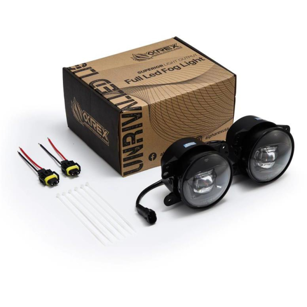 AlphaRex 210004 DoubleTap Dual Color LED Projector Fog Lights | XDP