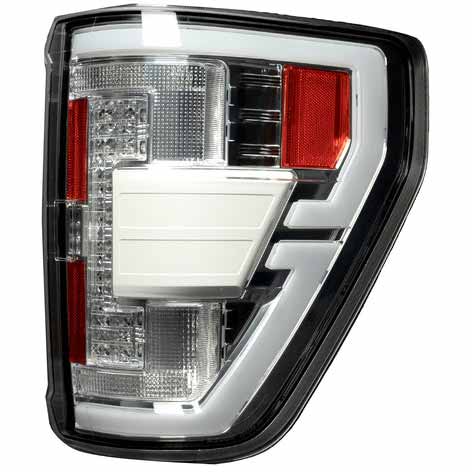 Recon 264568CL Clear LED Tail Lights | XDP