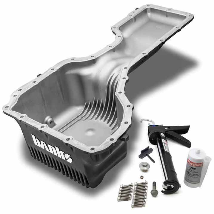 Banks Power 35135-B CoolRunner Engine Oil Pan | XDP