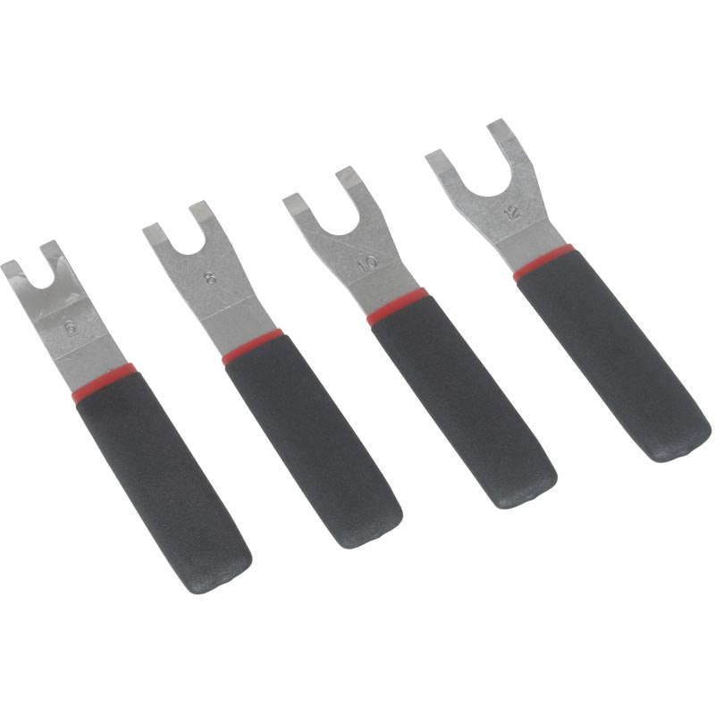 Lisle 38500 Snap-To-Connect (STC) Fitting Release Tool Set (4-Piece) | XDP