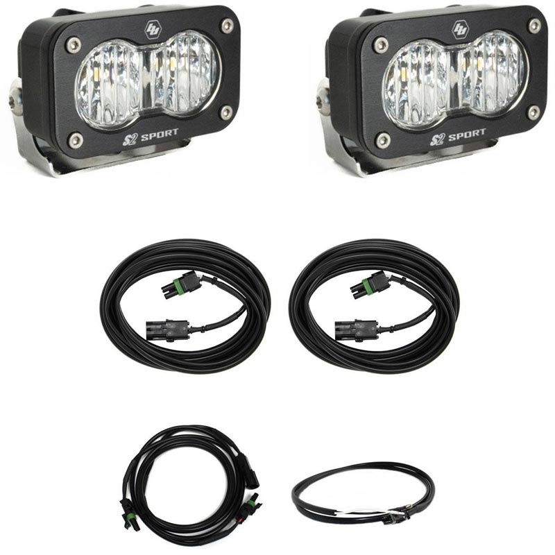 Baja Designs S2 Sport Dual Reverse LED Light Kit (Toggle Wiring) 448209 ...
