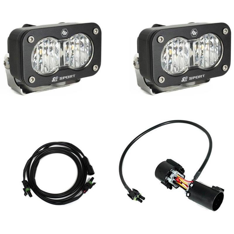 Baja Designs S2 Sport Dual Reverse LED Light Kit (Plug-N-Play Wiring ...