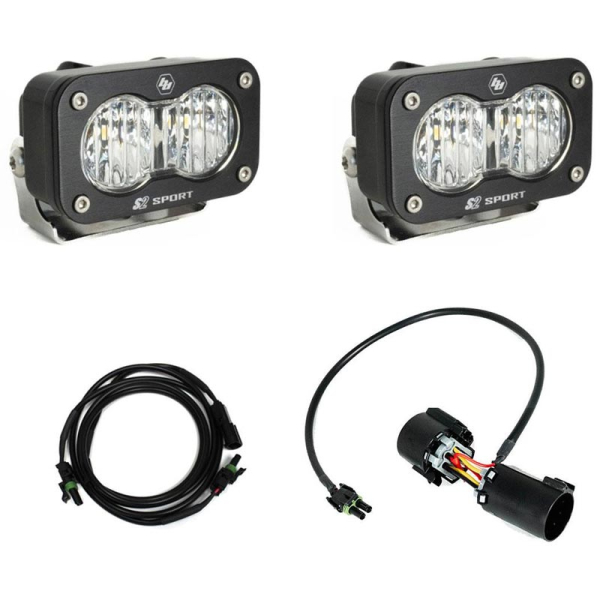 Baja Designs S2 Sport Dual Reverse LED Light Kit (Plug-N-Play Wiring ...