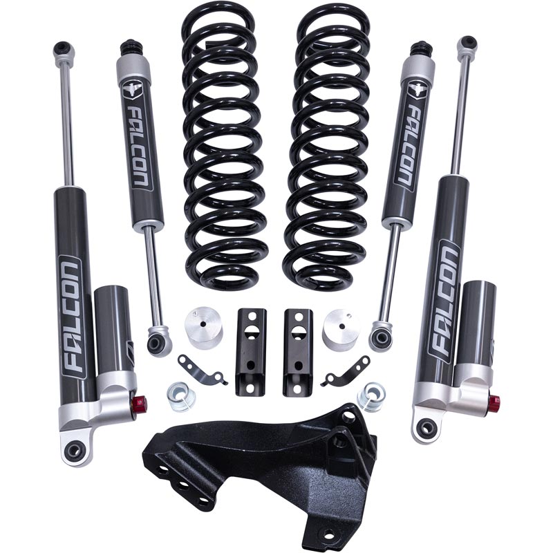ReadyLift 2.5" Coil Spring Leveling Kit With Falcon 2.1 Shocks 46-20254 ...