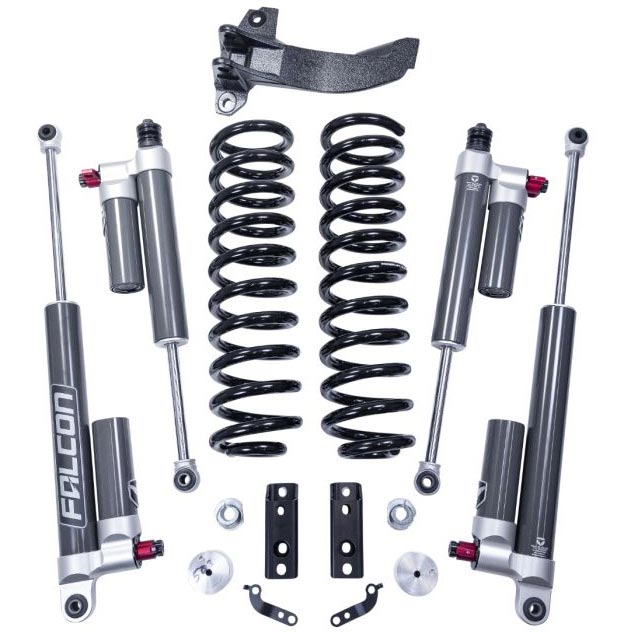 ReadyLift 2.5" Coil Spring Leveling Kit With Falcon 3.3 Shocks 46-20255 ...