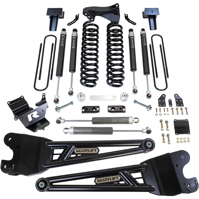 ReadyLift 49-23421 4" Coil Spring Lift Kit With Radius Arms | XDP