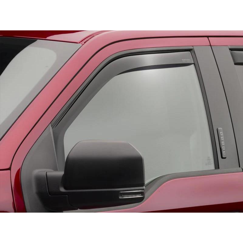 WeatherTech 80138IM Dark Smoke Front Side Window Deflectors | XDP
